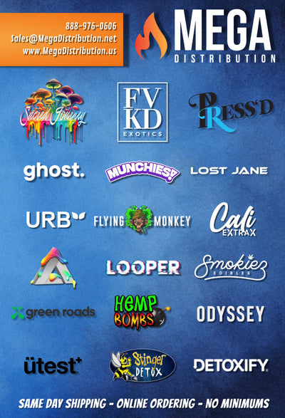 Mega Distribution | Wholesale Hemp, Mushrooms, Detox & More