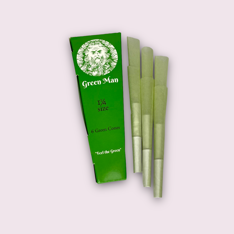 Green Man Rice Cones 30ct Box – Mega Distribution
