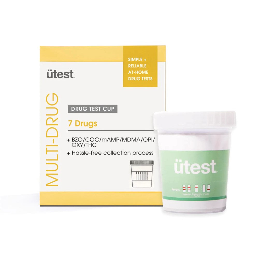 UTest 7 Panel Drug Test Cup – Mega Distribution